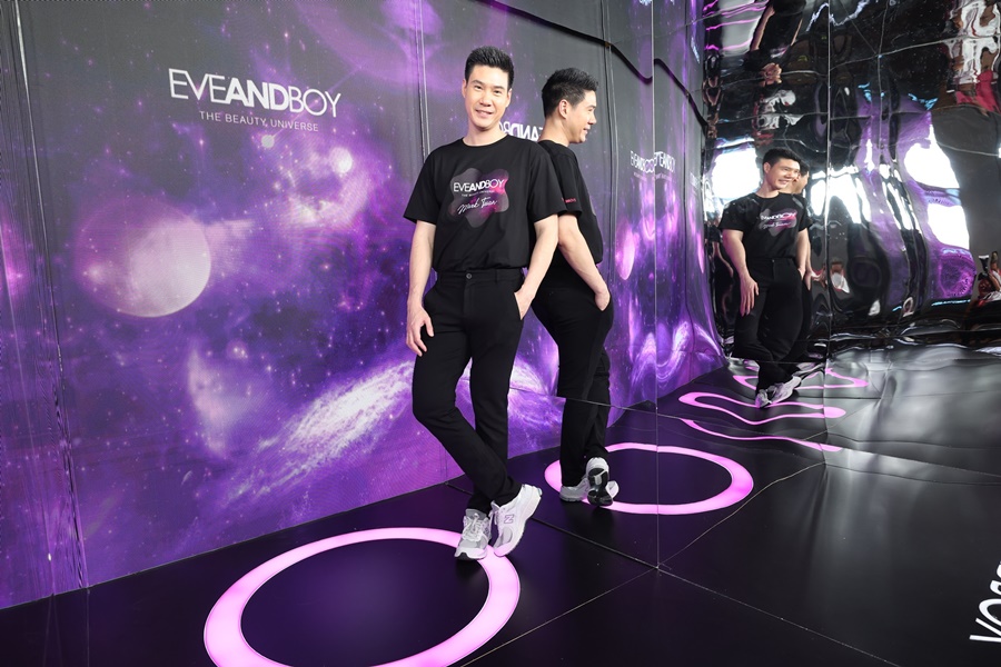 EVEANDBOY เปิดตัวแบรนด์แอมบาสเดอร์ระดับโลก “มาร์ค ต้วน” แคมเปญ “SHINING ...