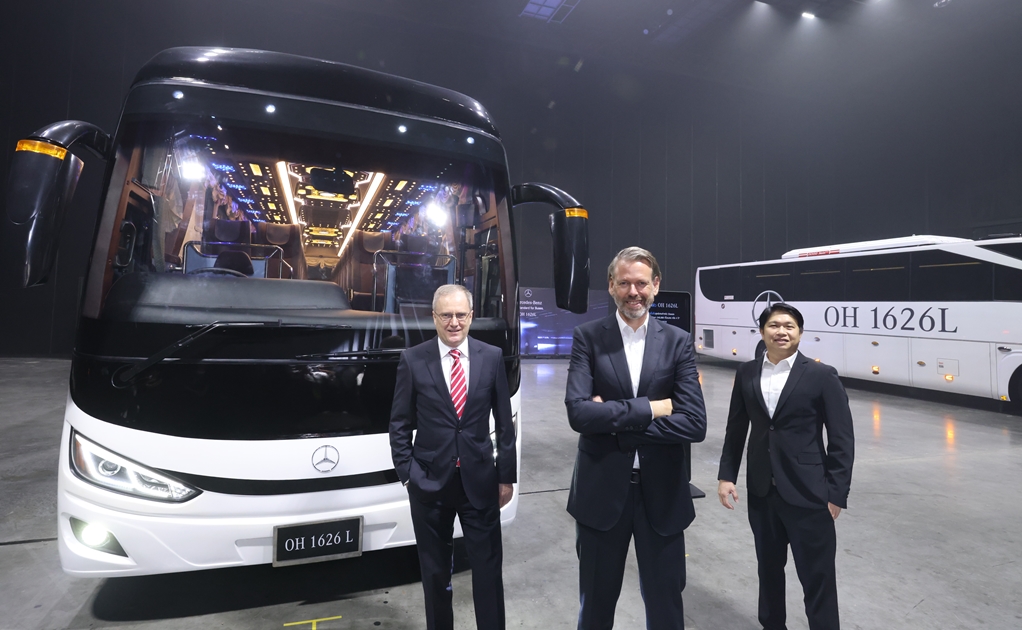 DCVT เปิดตัว Mercedes-Benz OH 1626L แชสซีรถโดยสารรุ่นใหม่ล่าสุด
