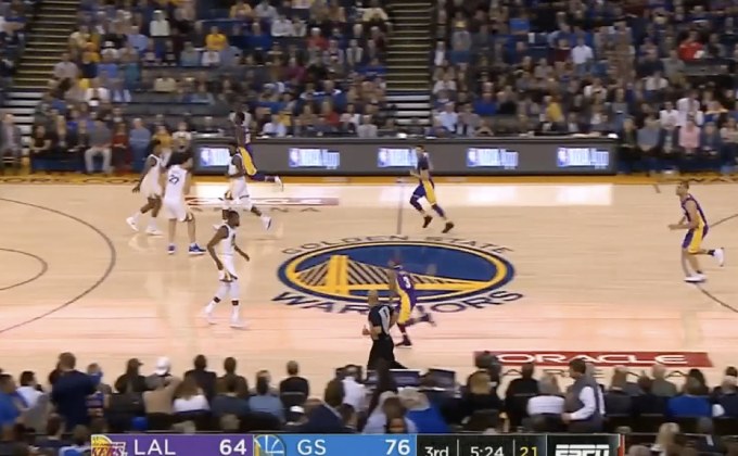 “ดูแรนท์” แบกวอร์ริเออร์สดับซ่าเลเกอร์ส ยัดห่วง NBA